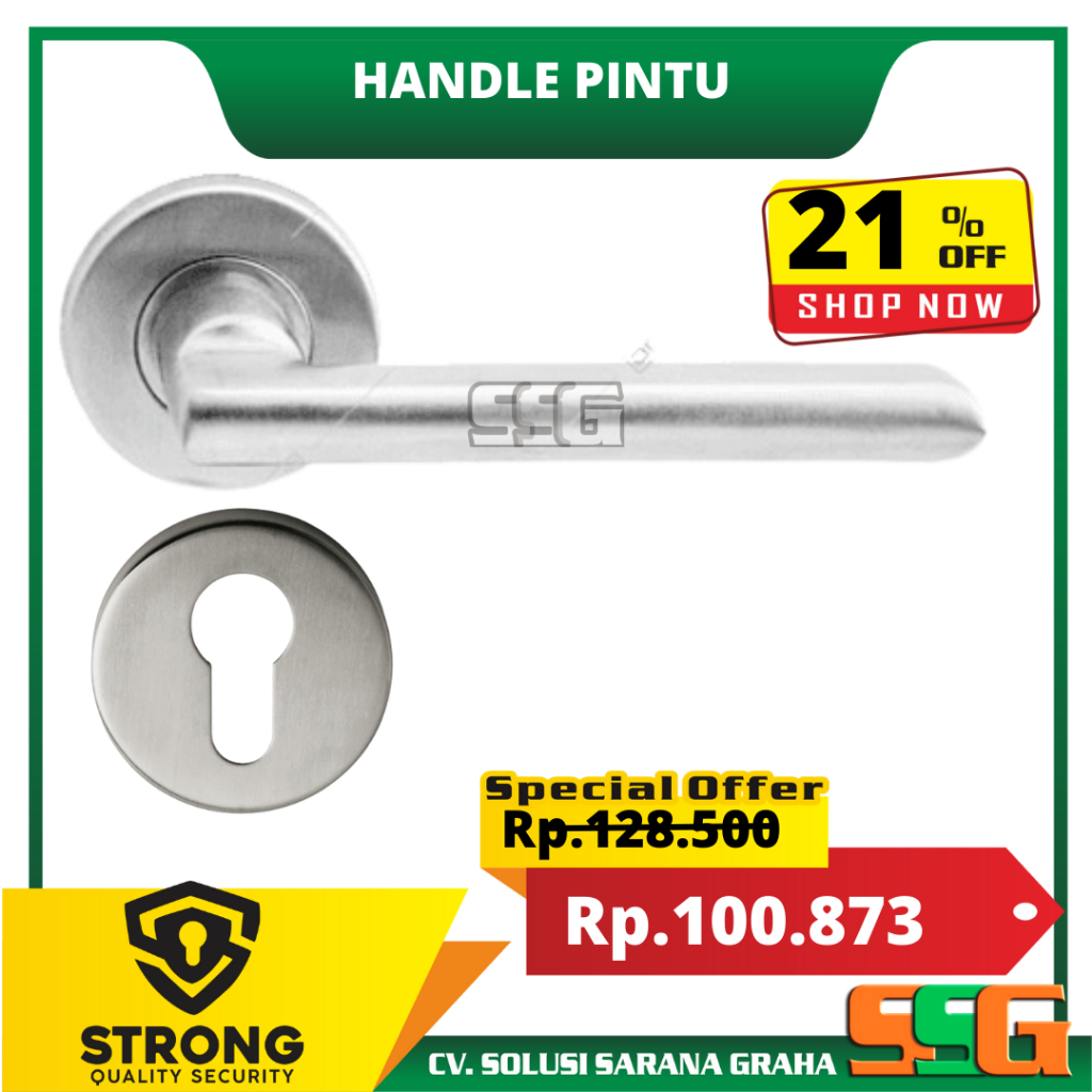 Jual Handle Pintu STRONG SST 6039 SSS Gagang Pintu | Shopee Indonesia