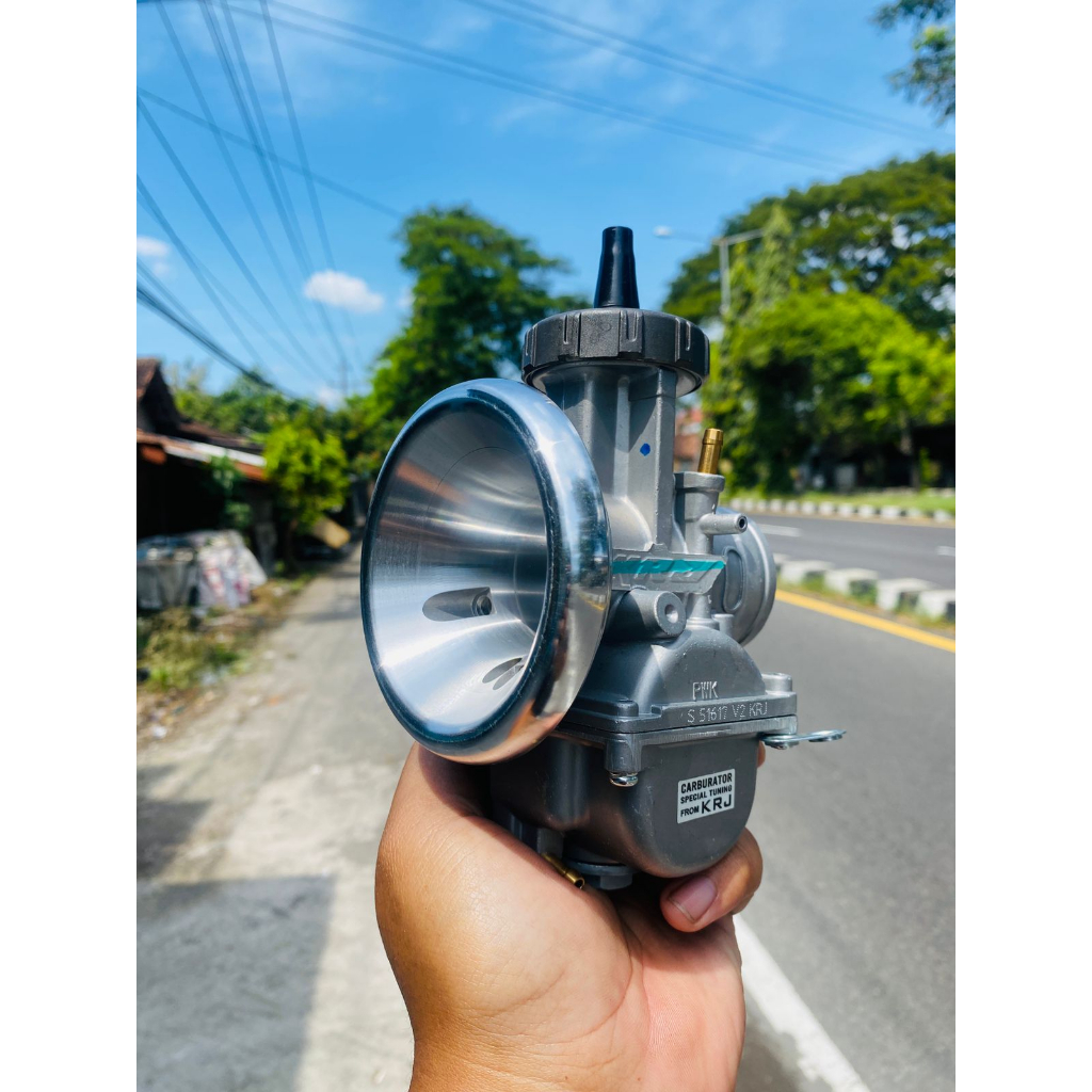 Jual KARBURATOR PWK KRJ (V2) SUPERFLOW + VELO CNC 33 35 38 | Shopee ...