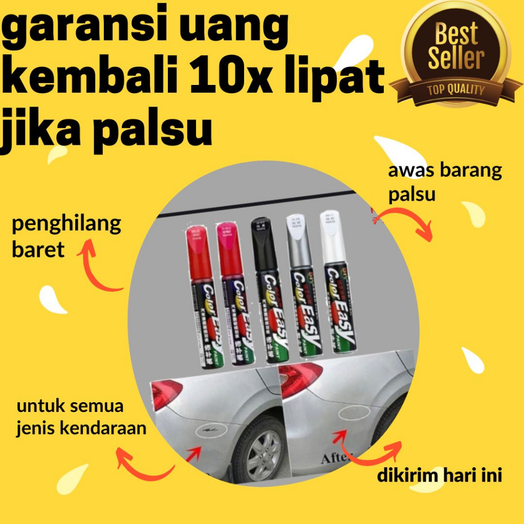 Jual Magic Spidol Remover Mobil / Color Easy Cat Spidol Penghilang ...