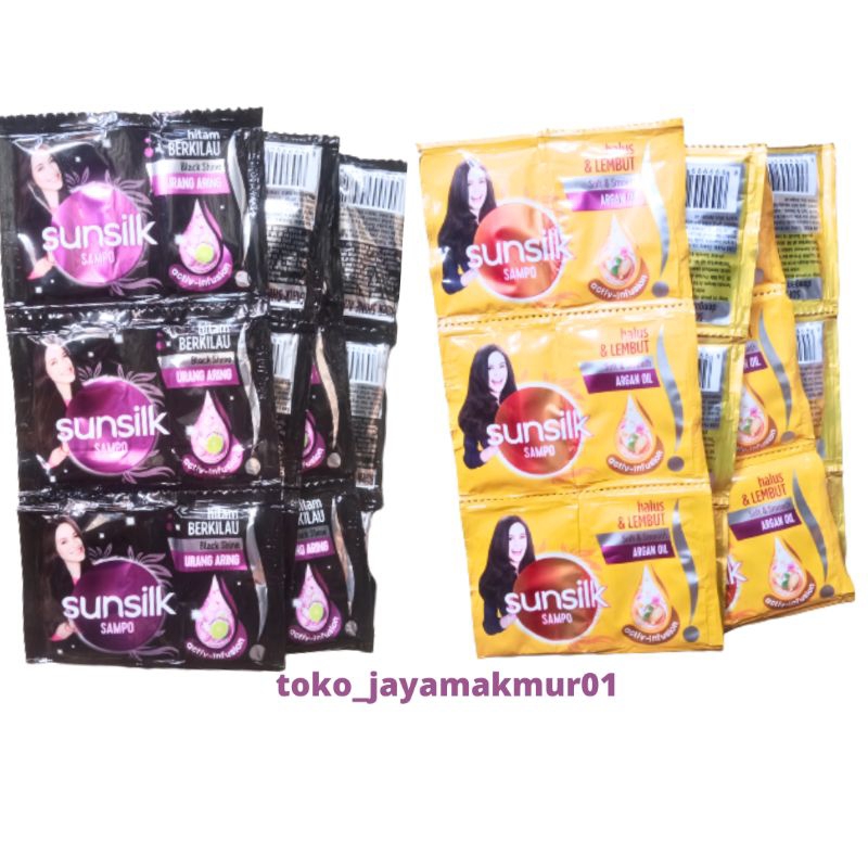 Jual SUNSILK shampoo renceng isi 12 sachet | Shopee Indonesia