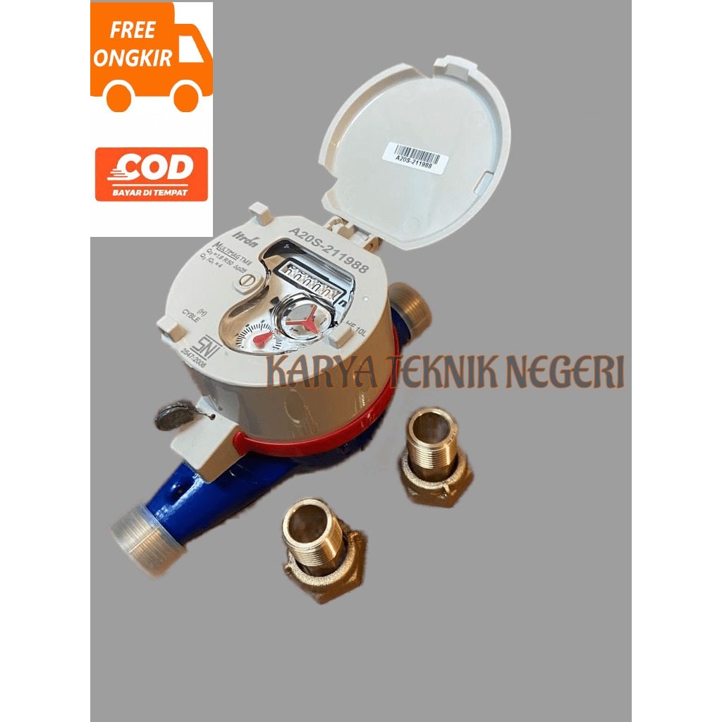 Jual Water Meter Itron Multimag TM II DN15 | Shopee Indonesia
