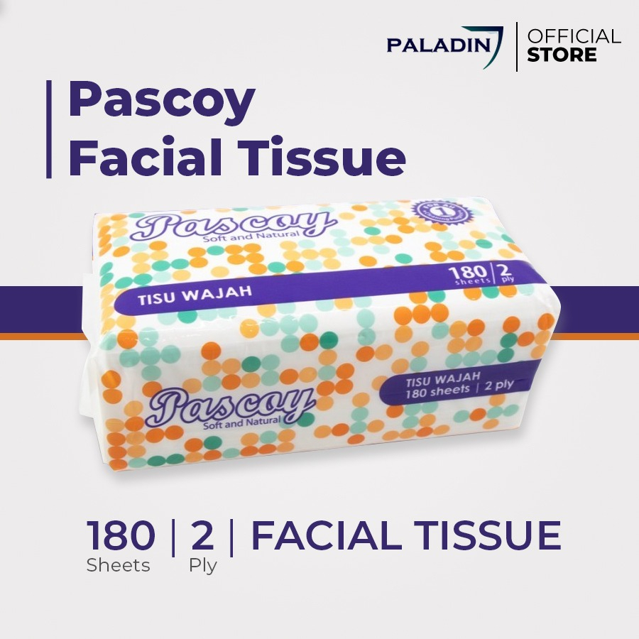 Jual Tissue Wajah Soft Premium 180 250 Sheet 2Ply PASCOY | Shopee Indonesia