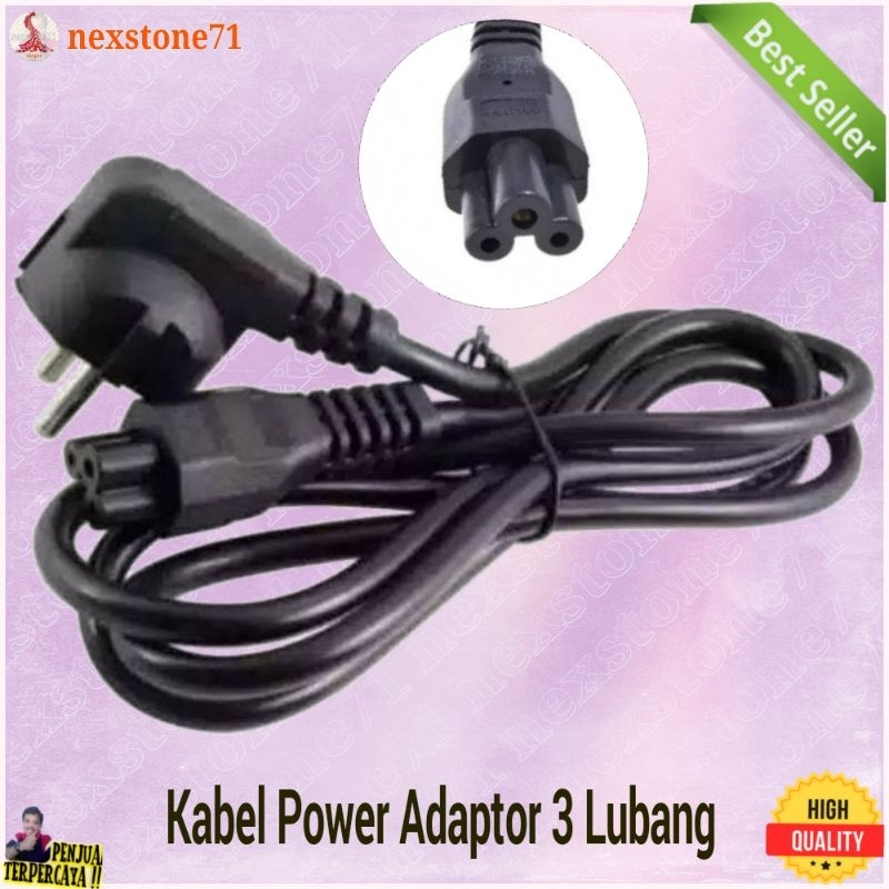Jual Kabel Power Adaptor 3 Lubang | Shopee Indonesia