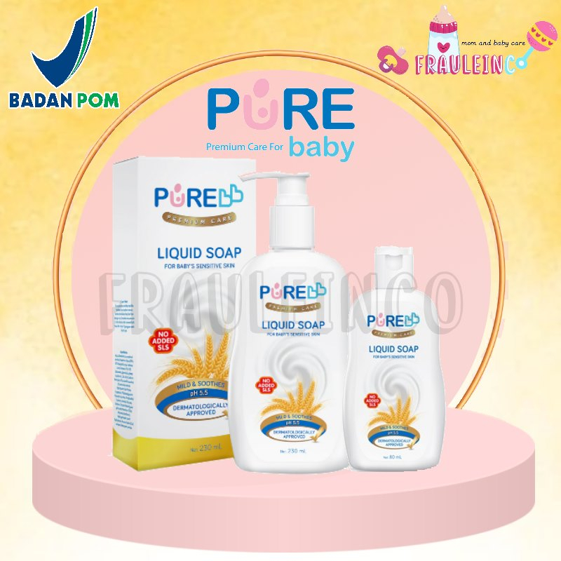 Jual *FRAULEINCO* Pure BB Liquid Soap / Sabun mandi bayi untuk kulit ...
