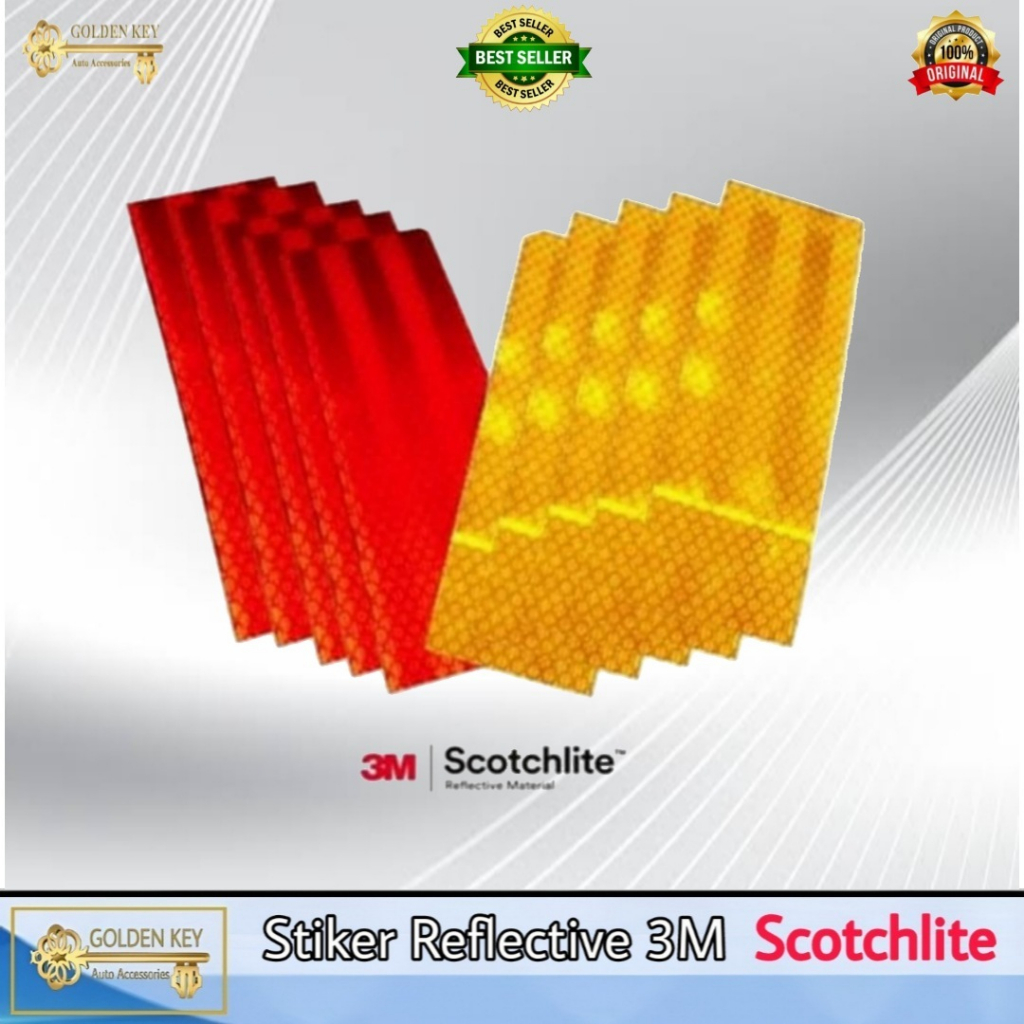 Jual Stiker Reflective 3M Reflektor Mobil Box Kir Dishub @60cm | Shopee ...