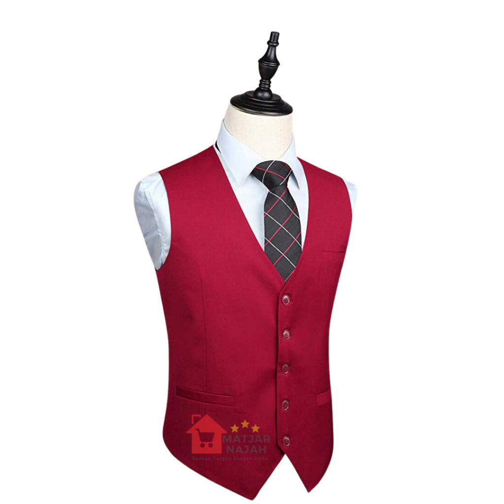 Jual Rompi Formal Pria Matjar Najah > Vest Pria > Rompi Pria > Rompi ...