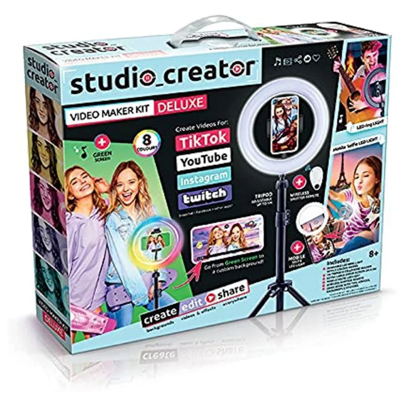 Jual Mainan Kreatif Anak Studio Creator Video Maker Deluxe Green Screen ...