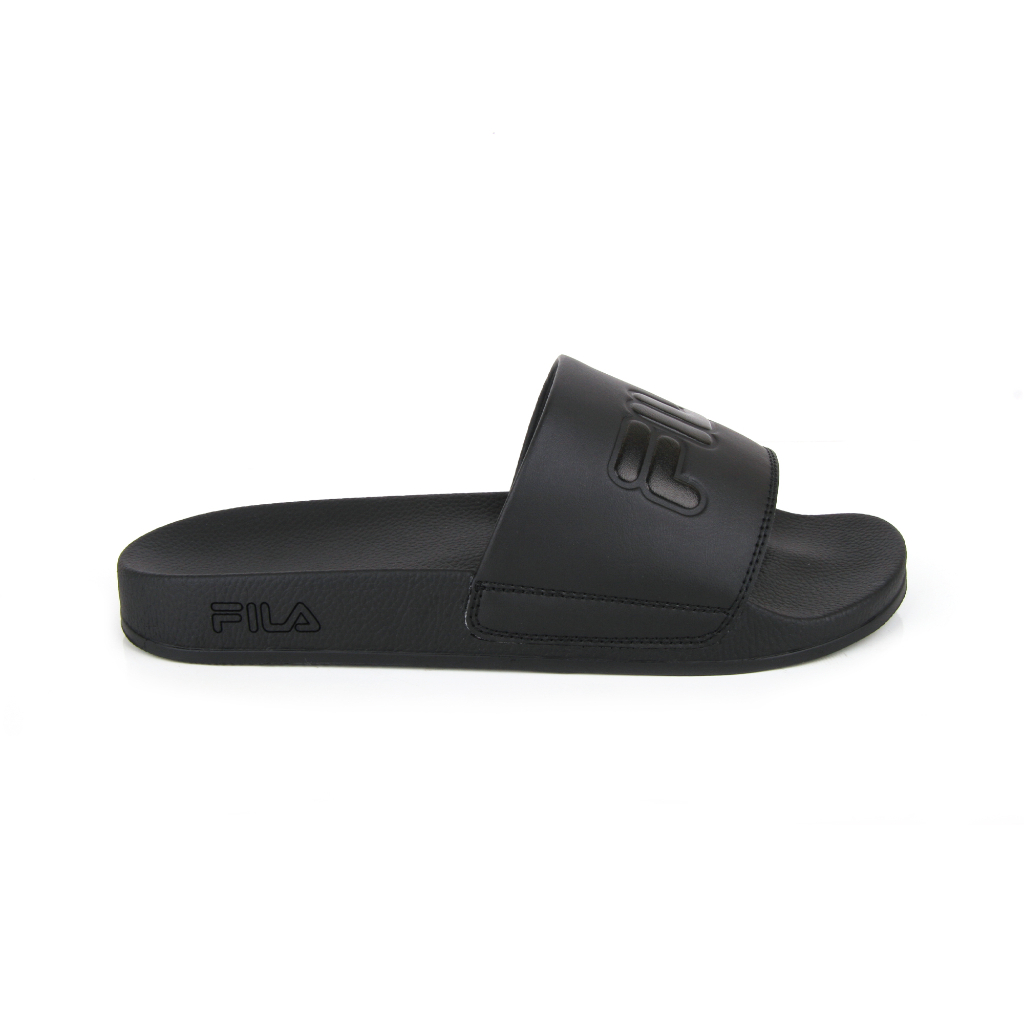 Jual FILA Sandal Slide Pria Drifter Classic - All Black | Shopee Indonesia