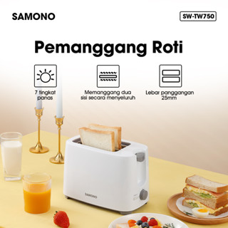 Jual Samono 500W Toaster Pemanggang Roti Listrik Bread Toaster 7 ...