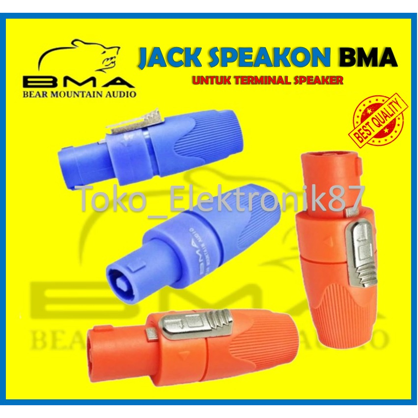 Jual Jack Speakon BMA Speaker Spikon | Shopee Indonesia