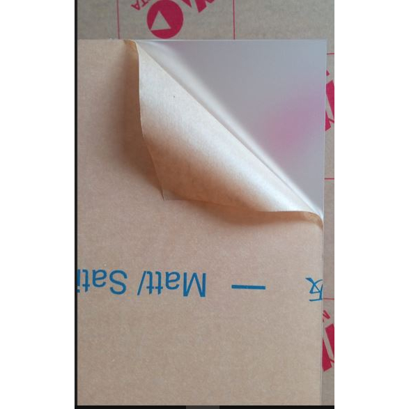 Jual Acrylic/akrilik lembaran 2mm/akrilik warna transparan ukuran A4 ...