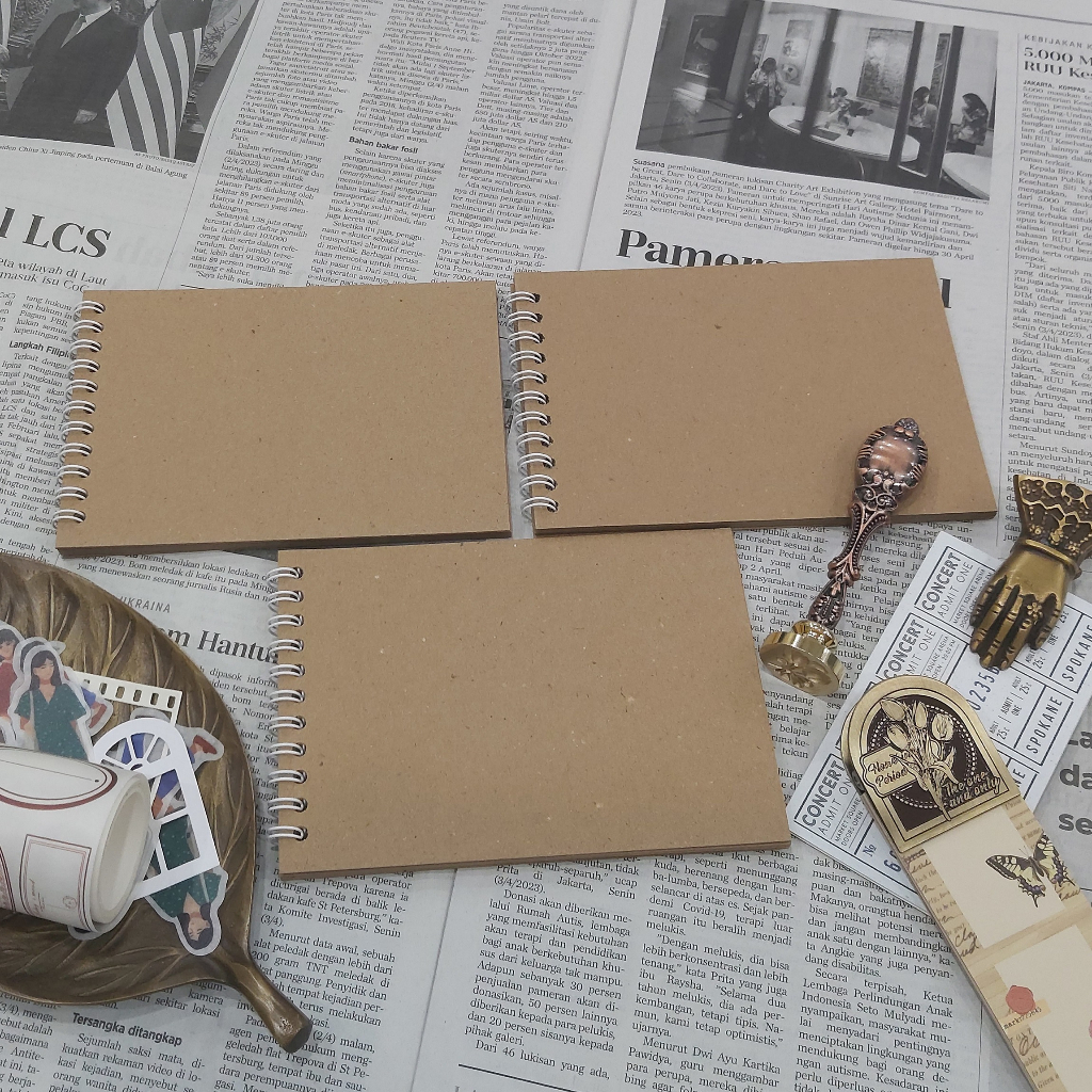 Jual Ini Mini! Baca Ukuran! Scrapbook Album A6 Polos | Shopee Indonesia