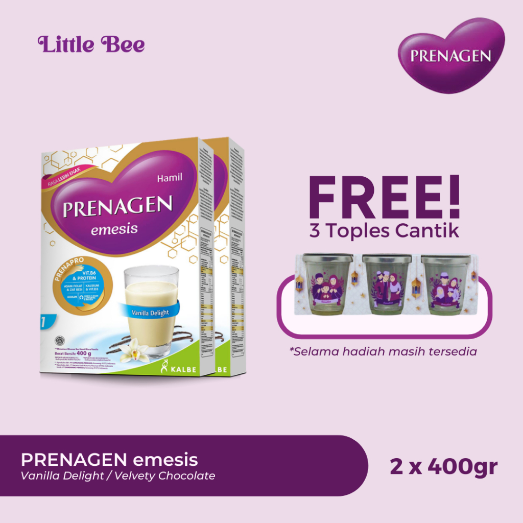 Jual Beli 2 PRENAGEN emesis 400g | Nutrisi Lengkap Ibu & Buah Hati ...