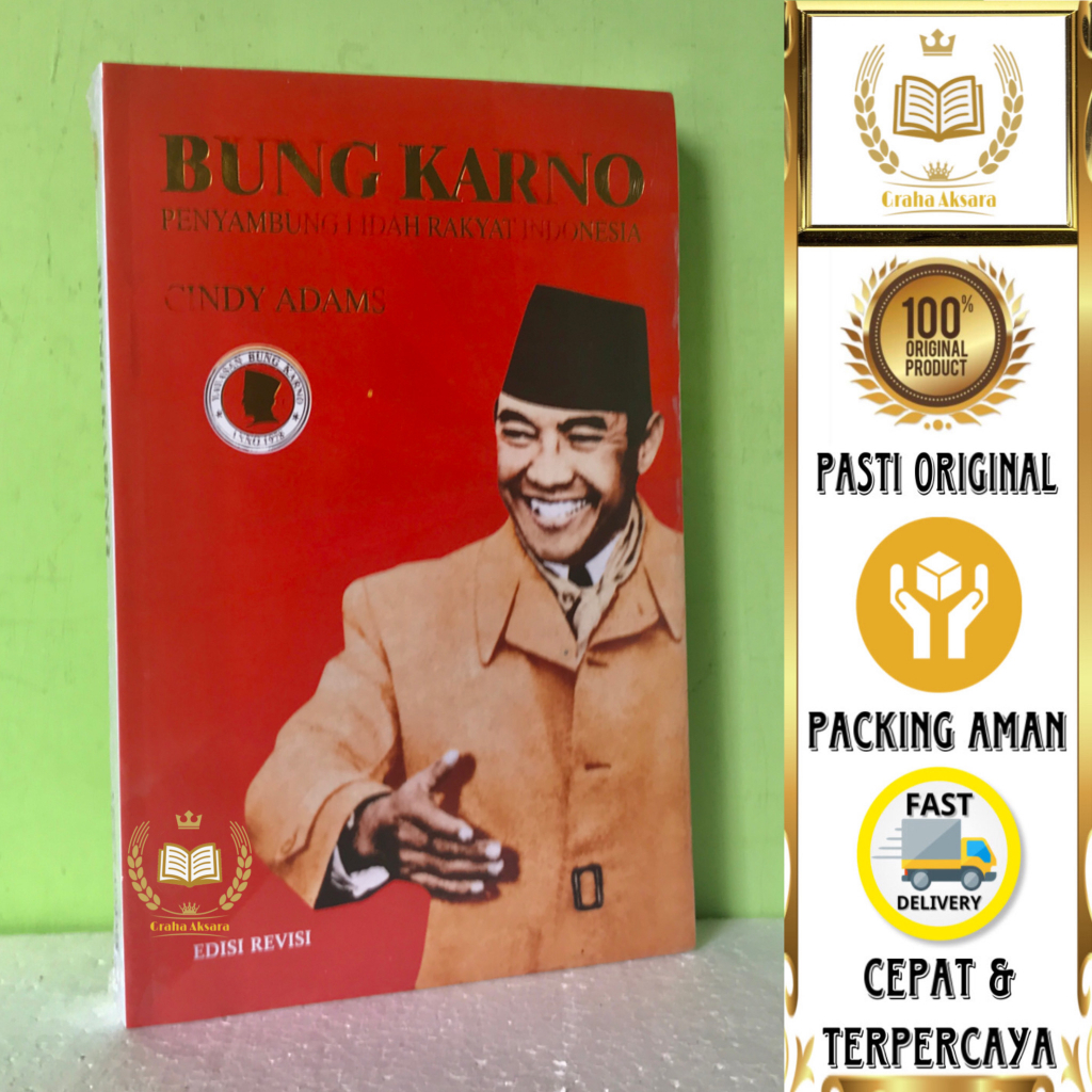 Jual Buku Bung Karno - Penyambung Lidah Rakyat Indonesia - Cindy Adam | Shopee Indonesia