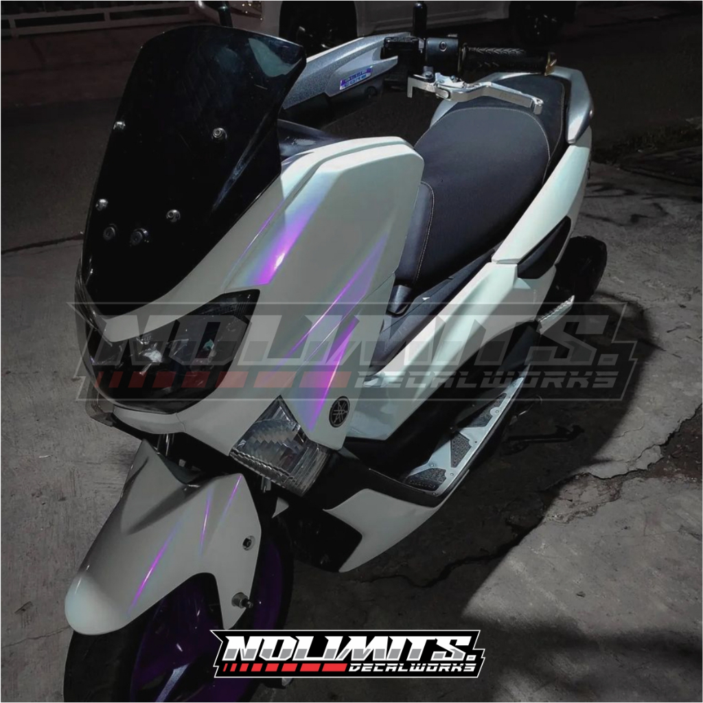 Jual DECAL NMAX FULLBODY PUTIH LEMBAYUNG/PUTIH MUTIARA/BLUE, GOLD ...