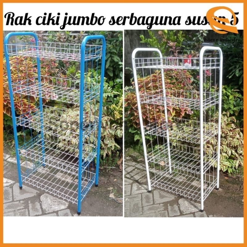 Jual Rak serbaguna jumbo Susun 5/rak chiki jumbo/Rak ciki/Rak mini ...
