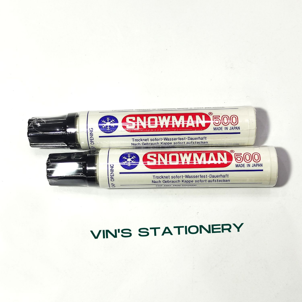 Jual ORIGINAL SPIDOL SNOWMAN JUMBO MARKER 500-PER PCS | Shopee Indonesia