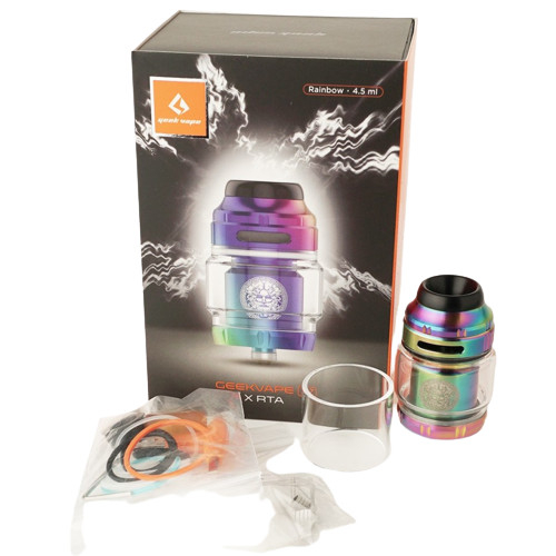 Jual Geekvape Zeus X RTA Rainbow 25mm Authentic by Geek Vape | Shopee ...