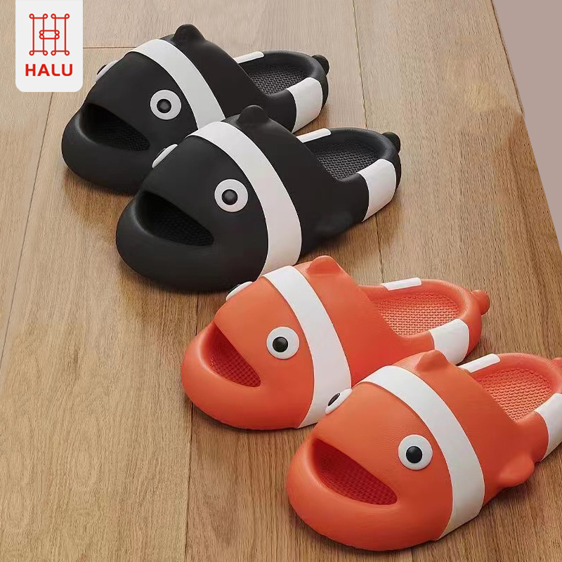 Jual HALU Sandal Anak Perempuan Sandal Slop Motif Ikan Nemo Lucu Sandal ...