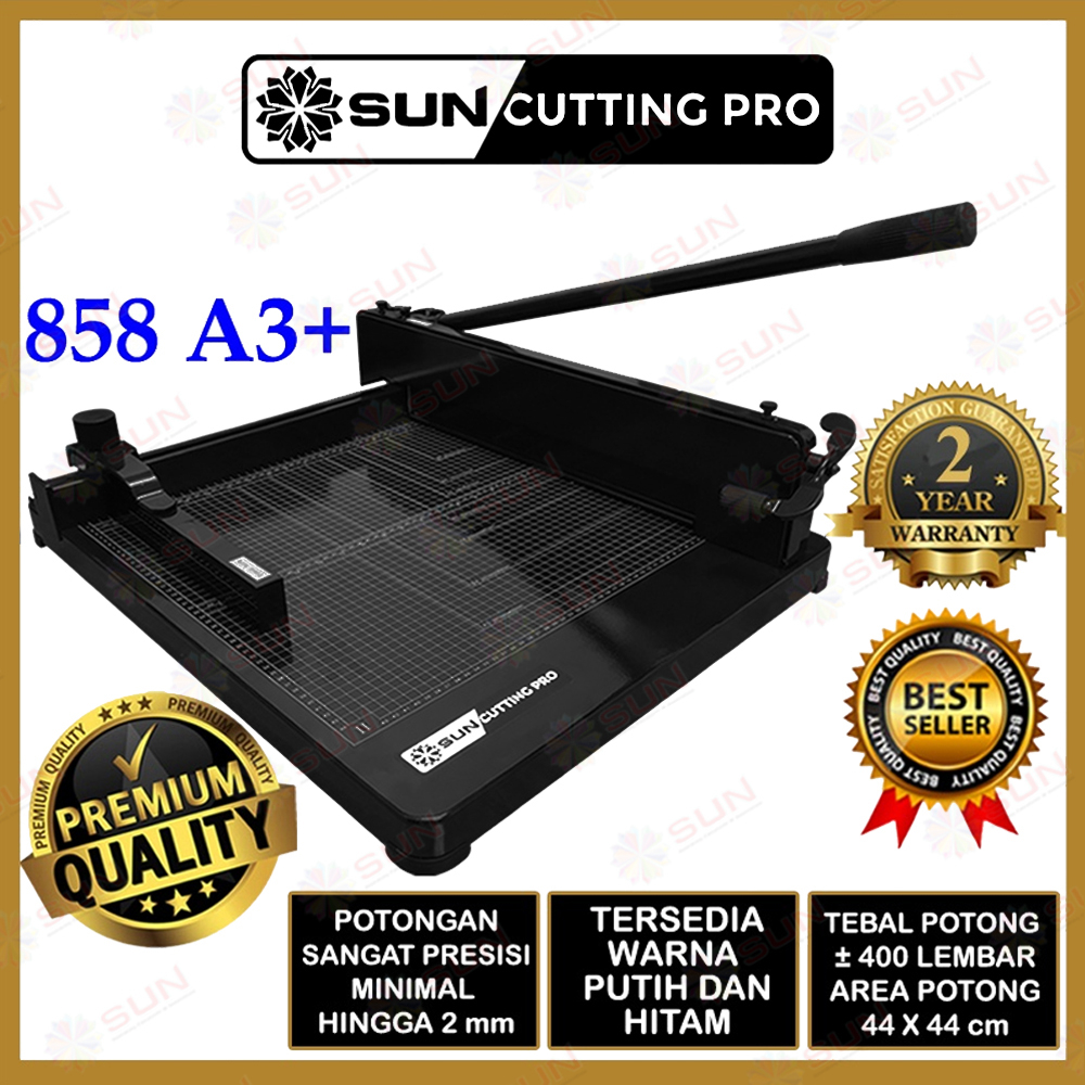 Jual Mesin Pemotong Kertas 1 Rim A3 858 Kualitas Super Premium Garansi