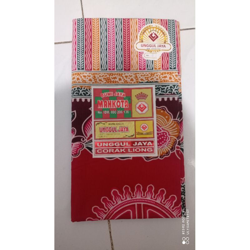 Jual Jarik Gendong Liong Merah CRS | Shopee Indonesia