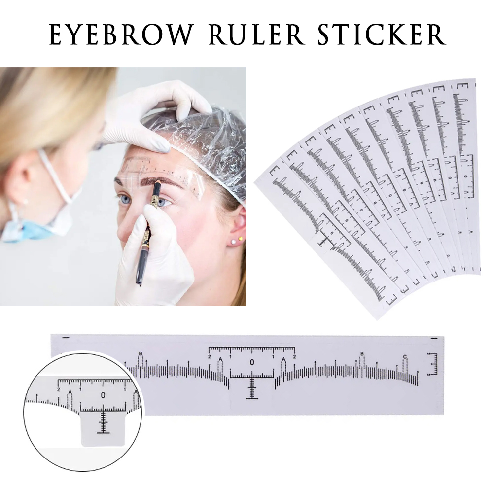 Jual STIKER PENGGARIS SULAM ALIS / RULER EYEBROW STICKER | Shopee Indonesia