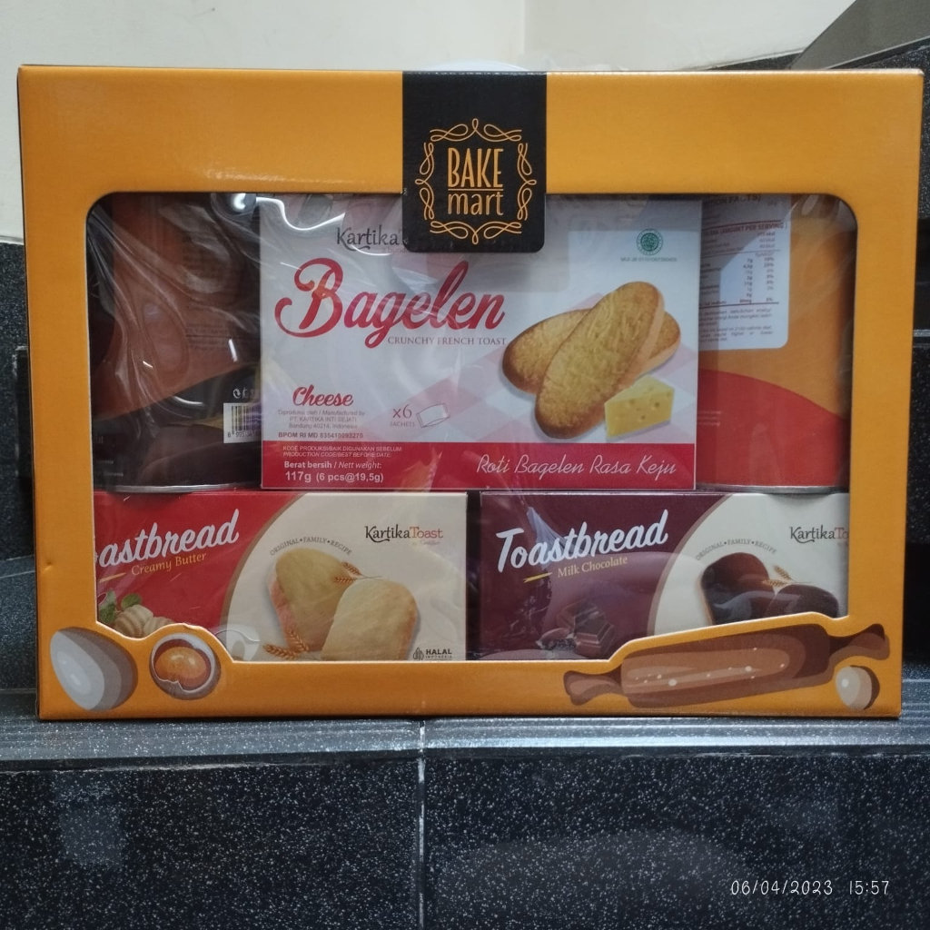 Jual KARTIKA SARI BANDUNG TOAST 3S 4S 5S HAMPERS PARCEL LEBARAN IDUL ...