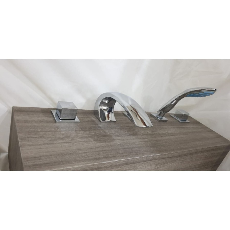 Jual Kran Bathtub Tanam Model Luxury 5 Lubang Keran Bathtub Kamar Mandi ...