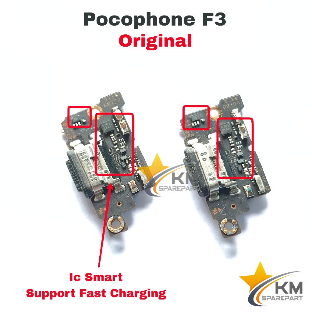 Jual Konektor Charger Poco F3 Original Pcb Board Usb Papan Cas Mic ...