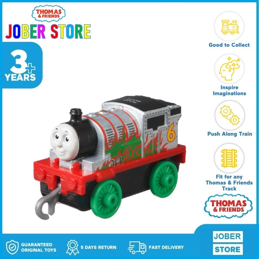 Jual Thomas & Friends Push Along Trackmaster - RACING FLAMES PERCY ...