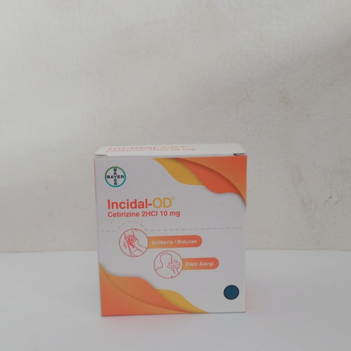 Jual INCIDAL OD 10MG 1 STRIP 4 TABLET | Shopee Indonesia