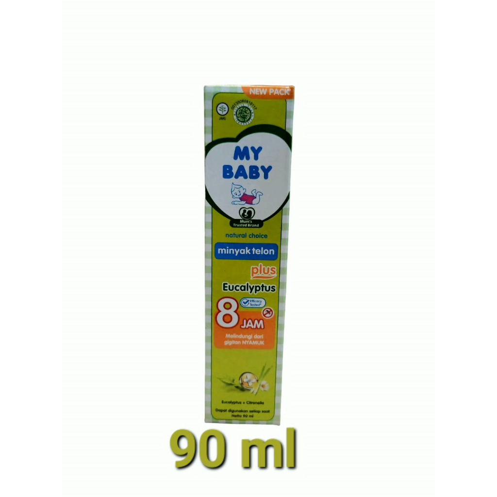 Jual My Baby Minyak Telon - 90 ml Eucalyptus | Shopee Indonesia