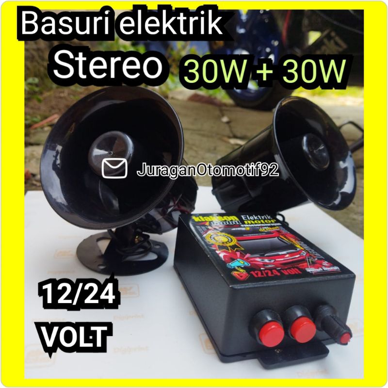 Jual KLAKSON BASURI VERSI TOA UNIVERSAL 12/24 VOLT | Shopee Indonesia