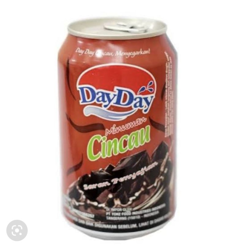Jual Cincau minuman kaleng day day 300ml/ minuman kaleng cincau day day ...