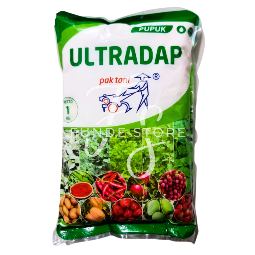 Jual Pupuk ULTRADAP 1 Kg Pak Tani Saprotan Utama Nitrogen 12% Phosphate ...
