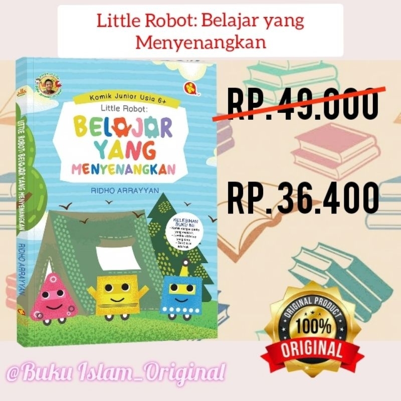 Jual Buku Little Robot : Belajar yang Menyenangkan | Shopee Indonesia
