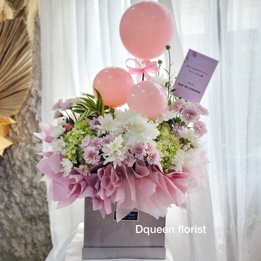 Jual BUNGA BOX 1521 / BUNGA CONGRATULATION / BUNGA HAPPY BIRTHDAY ...