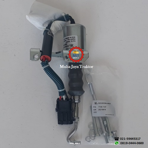 Jual Solenoid Engine Stop-Solenoid Fuel ShutOff Valve Wheel Loader ...