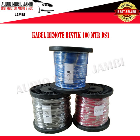 Jual KABEL TUNGGAL KABEL REMOT KABEL REMOTE MOTIF BINTIK PER ROLL 100 ...