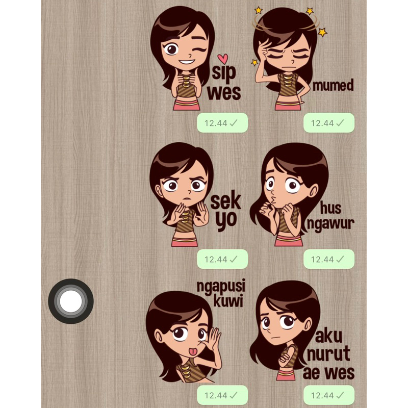 Jual PAKET STIKER WHATSAPP JAWA LUCU ( NON GERAK ) | Shopee Indonesia