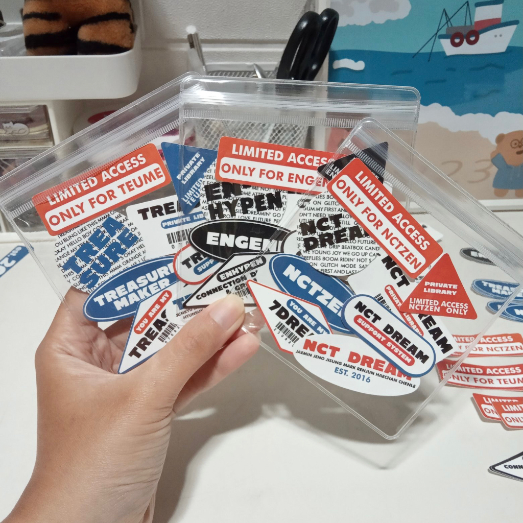 Jual STICKER PACK DIE CUT DREAM, TRSR, ENHA | Shopee Indonesia