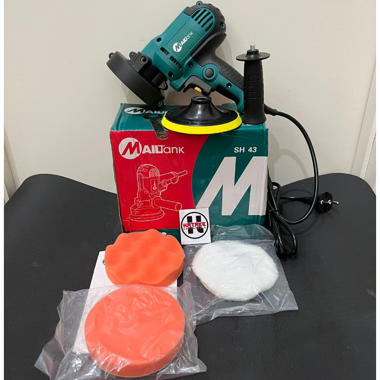 Jual MAILTank SH43 Polisher 5 INCH Mesin Poles Bisa Untuk Poles Body Repair Mobil motor | Shopee ...