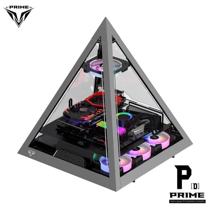 Jual Casing PC PRIME P-[D] x - PYRAMID DESIGN | Shopee Indonesia
