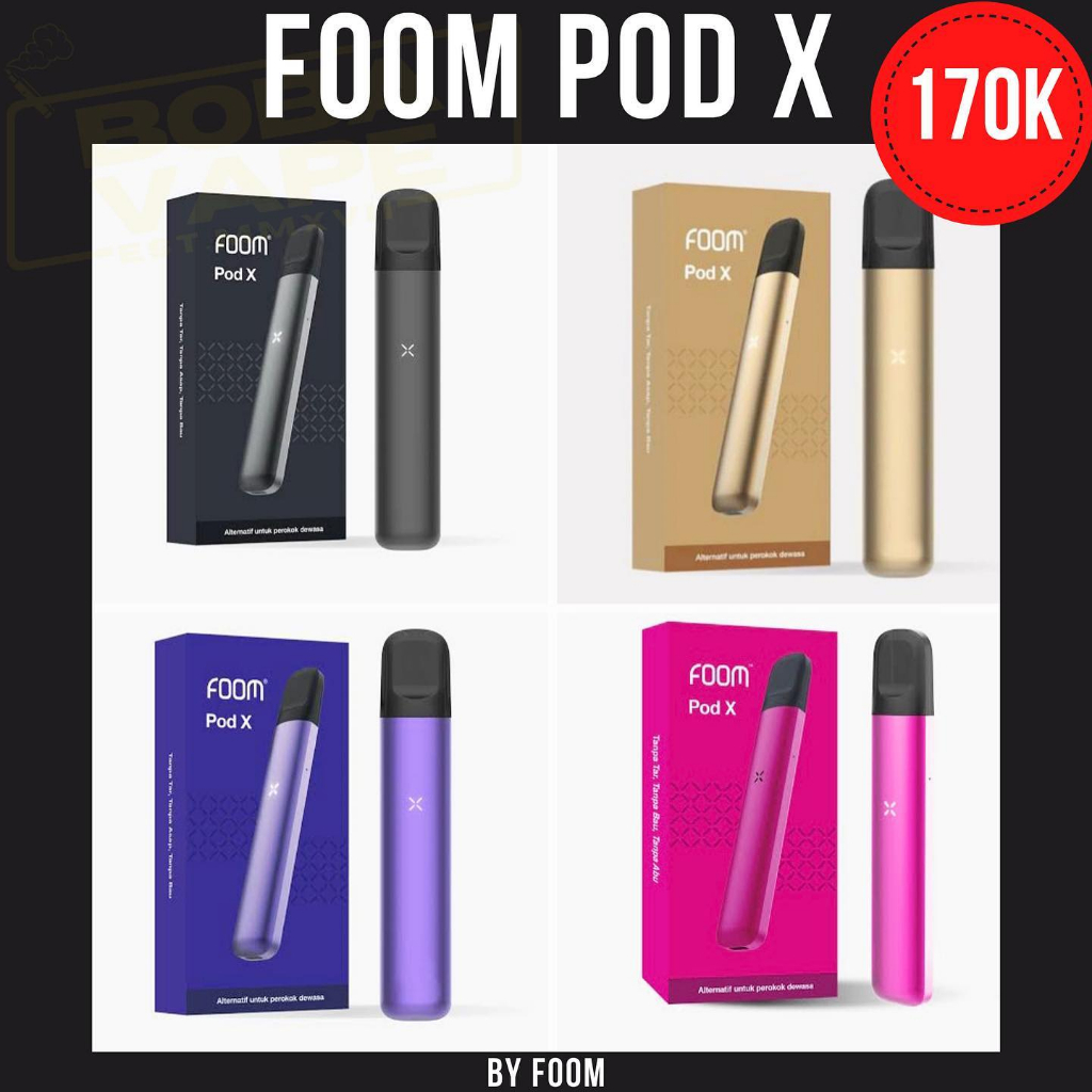 Jual FOOM POD X KIT AUTHENTIC BY FOOM | Shopee Indonesia