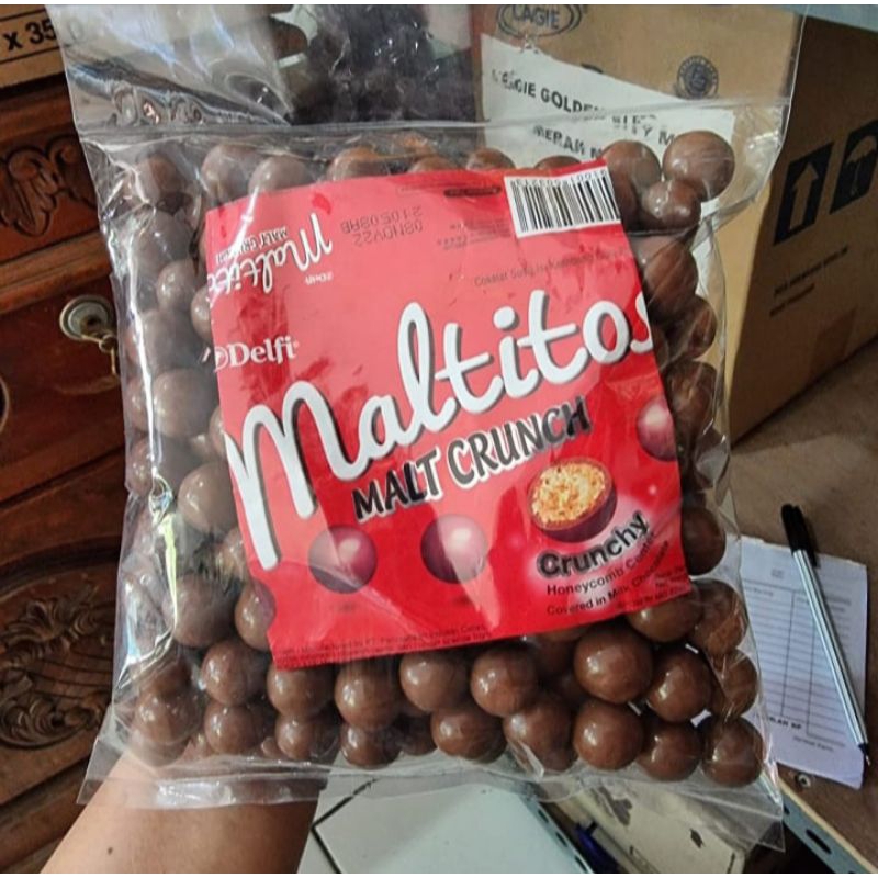 Jual Cokelat Delfi Maltitos Malth Crunch | Shopee Indonesia