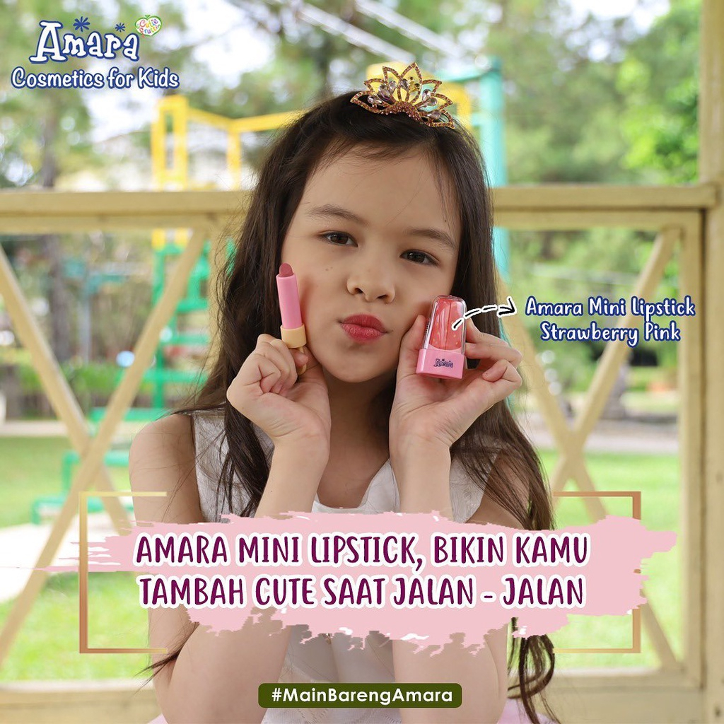 Jual AMARA MINI LIPSTICK ( LIPSTIK ANAK ) | Shopee Indonesia