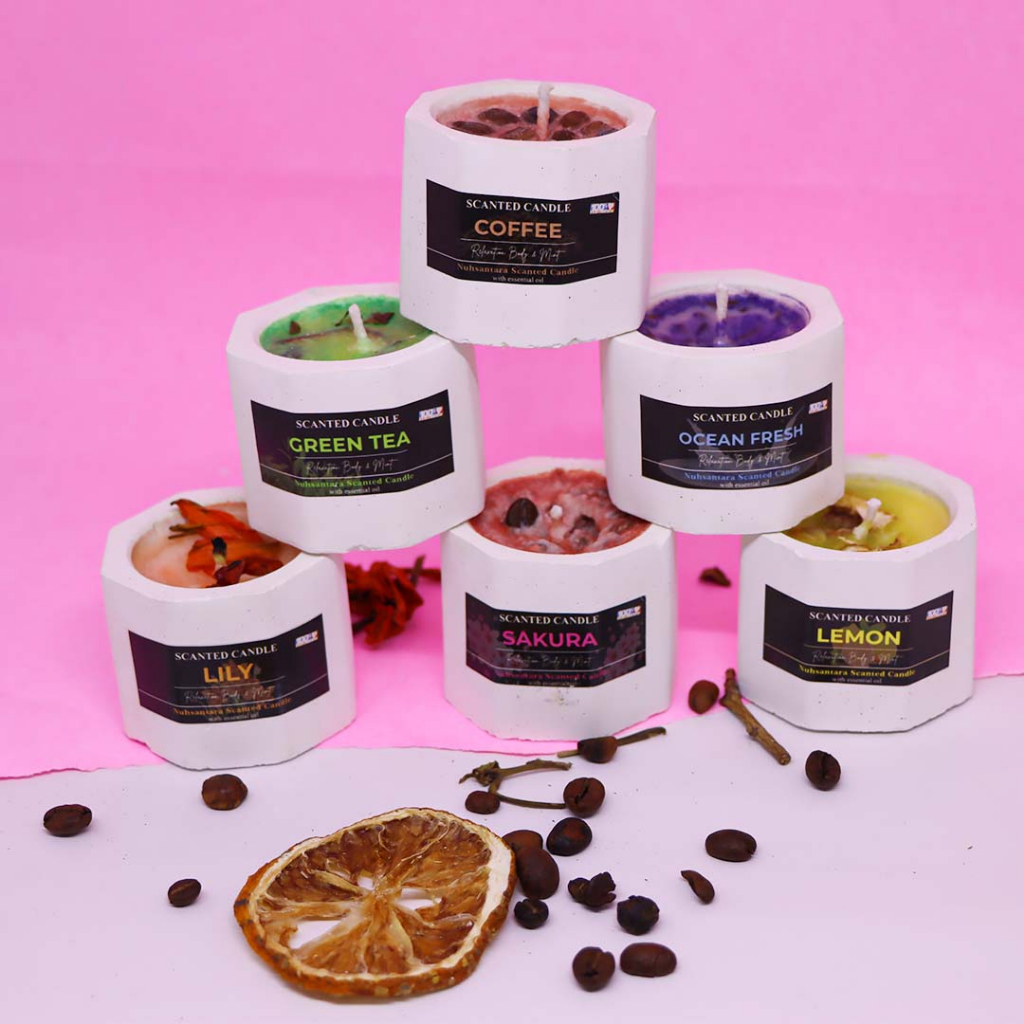 Jual LILIN AROMATERAPI HAMPERS LILIN WEDDING / LILIN AROMA TERAPI ...