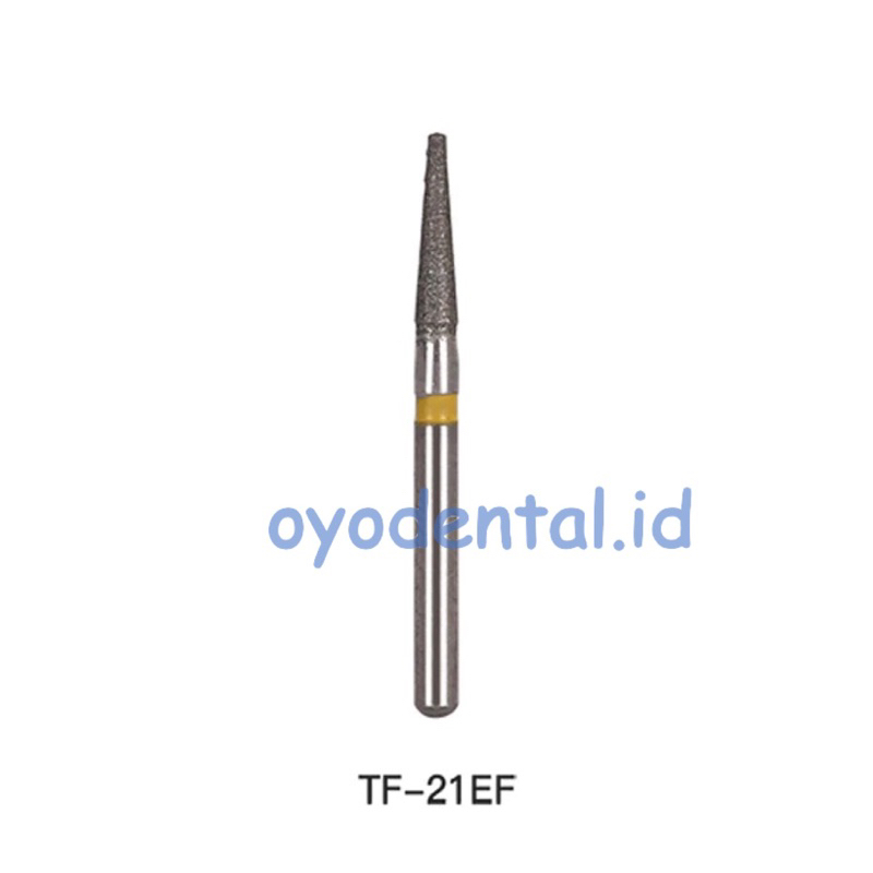 Jual Dental Diamond Bur High Speed Pita Kuning Merah Pedo TR TC FO TF / Mata Bur High Speed ...