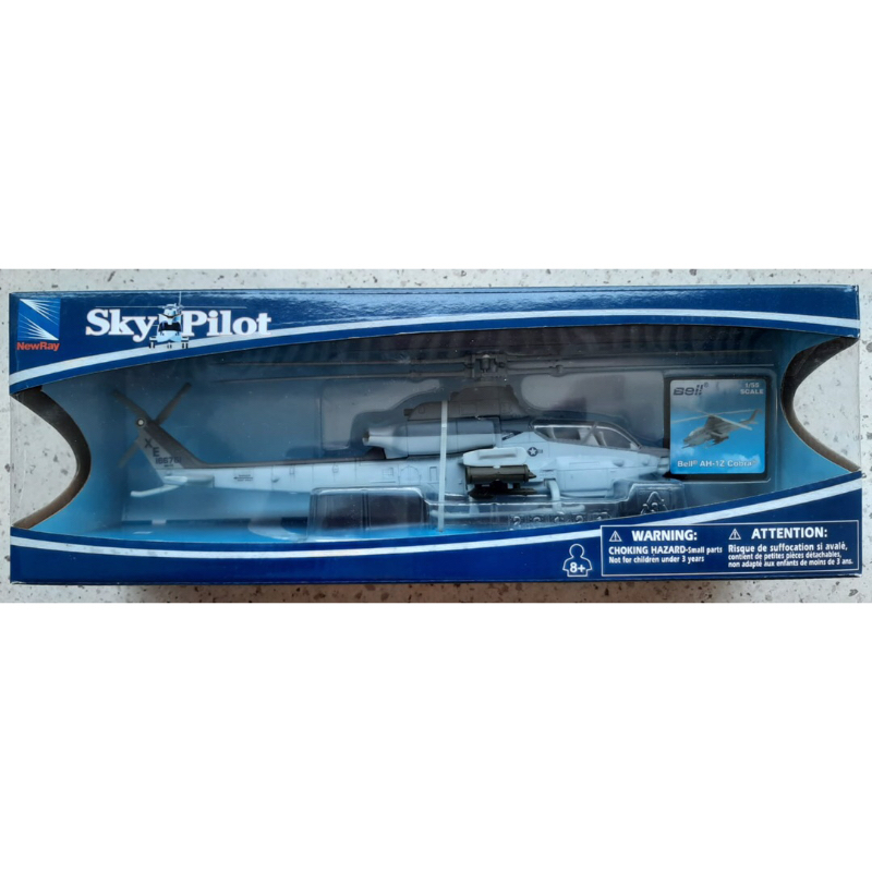 Jual New Ray Sky Pilot Bell AH-1Z Cobra/Viper Helicopter Skala 1/32 ...