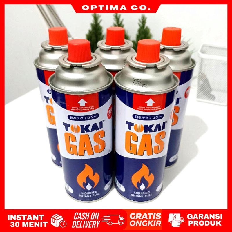 Jual Gas Portable Tokai 335 Gram Gas Kompor Masak Portable Gas Kaleng ...